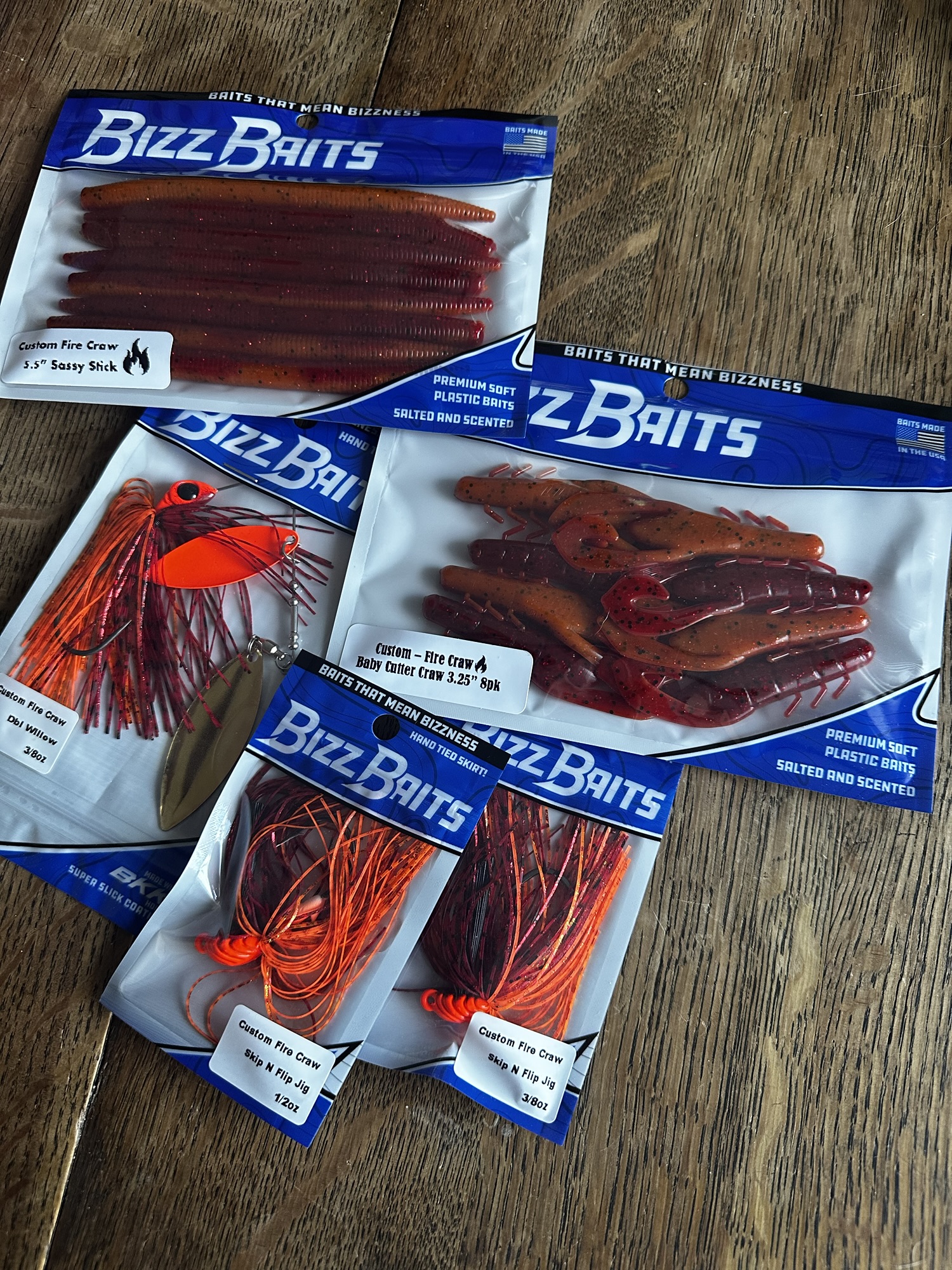 Limited Edition FIRE CRAW – TylerDarrowFishing